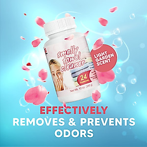 Smelly Washer & Towel Cleaner, 24 Treatments