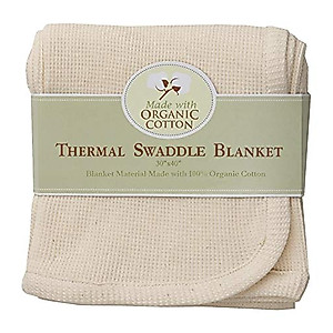 American Baby Company Swaddle Blanket Gift Set Made with Organic Cotton