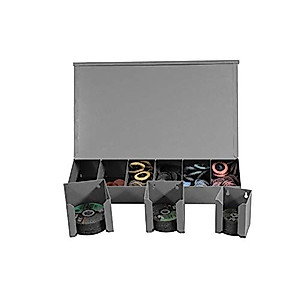 Durham Gravity Feed Dispenser, Gray