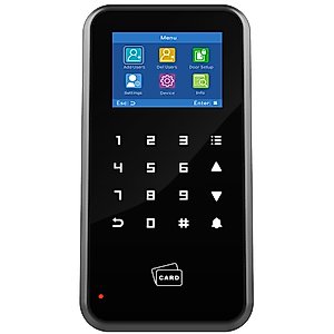 UHPPOTE 2.4-inch Display Door Access Control Touch Keypad 125khz Compatible with WiFi Tuya