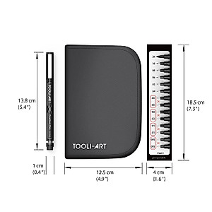 Micro-Line 14 Pens With Case, Fineliner, Multiliner, Archival Ink, Waterproof, Journaling, Illustration, Architecture, Technical Drawing, Outlining, Scrapbooking, Manga, Writing, Rock Painting Black