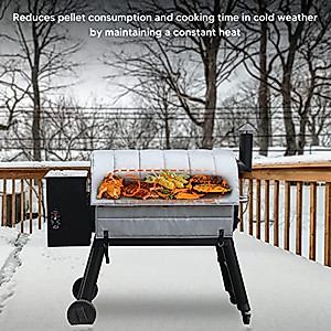 Stanbroil Grill Insulation Blanket for Traeger 34 Series, Traeger Pro 780 and Texas Grill - Maintain Better Temperature Control, Use Less Fuel and Pellet