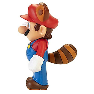 Super Mario Racoon Mario 2.5" Collectible Toy Action Figure