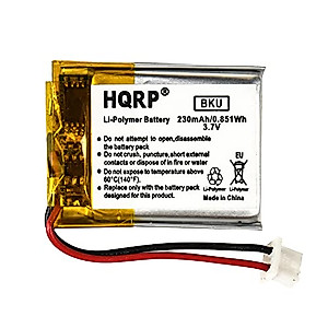 HQRP Battery Compatible with Viper 7752V 7351V, Clifford 7752X 7351X, Python 7752P 7351P 7754P Remote Control Key Fob Car Engine Starter