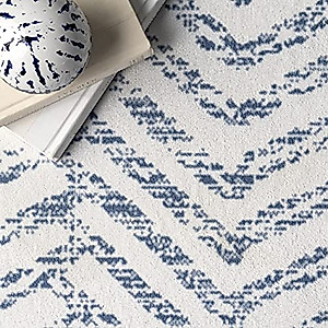 nuLOOM Rosanne Machine Washable Geometric Area Rug