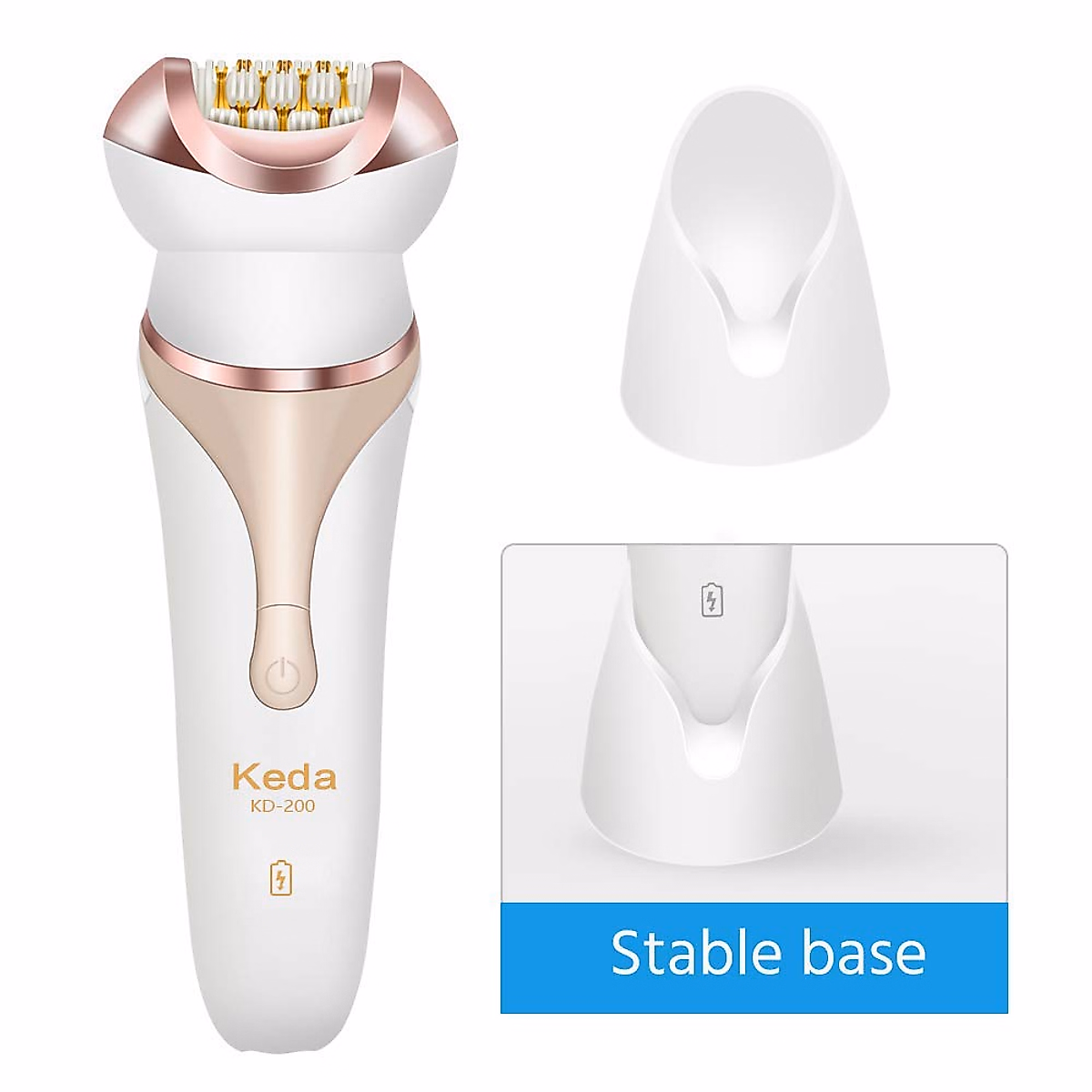 Electrical Shaver for Women,OOCOME Epilator Rechargeable Waterproof Bikini Trimmer Lady Electric Shave & Hair Removal ,4 in 1Cordless Wet & Dry Multi-Function Beauty Kits