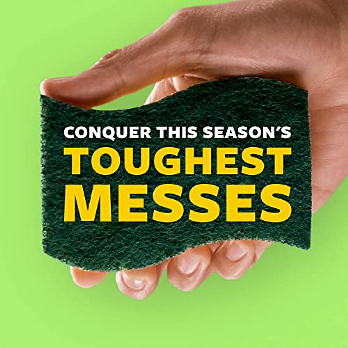 Scotch-Brite Heavy Duty Scrub Sponges, for Washing Dishes and Kitchen Use, 36 Scrub Sponges