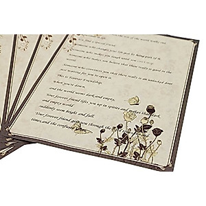 SOOKOO 48 Pcs Assorted Color Writing Stationery Paper, Letter Writing Paper Letter Sets (6 pattern, 8 pcs each pattern) (Style 02)