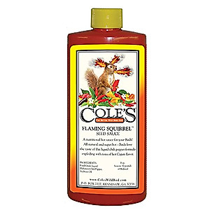 Cole's FS08 Flaming Squirrel Seed Sauce, 8-Ounce