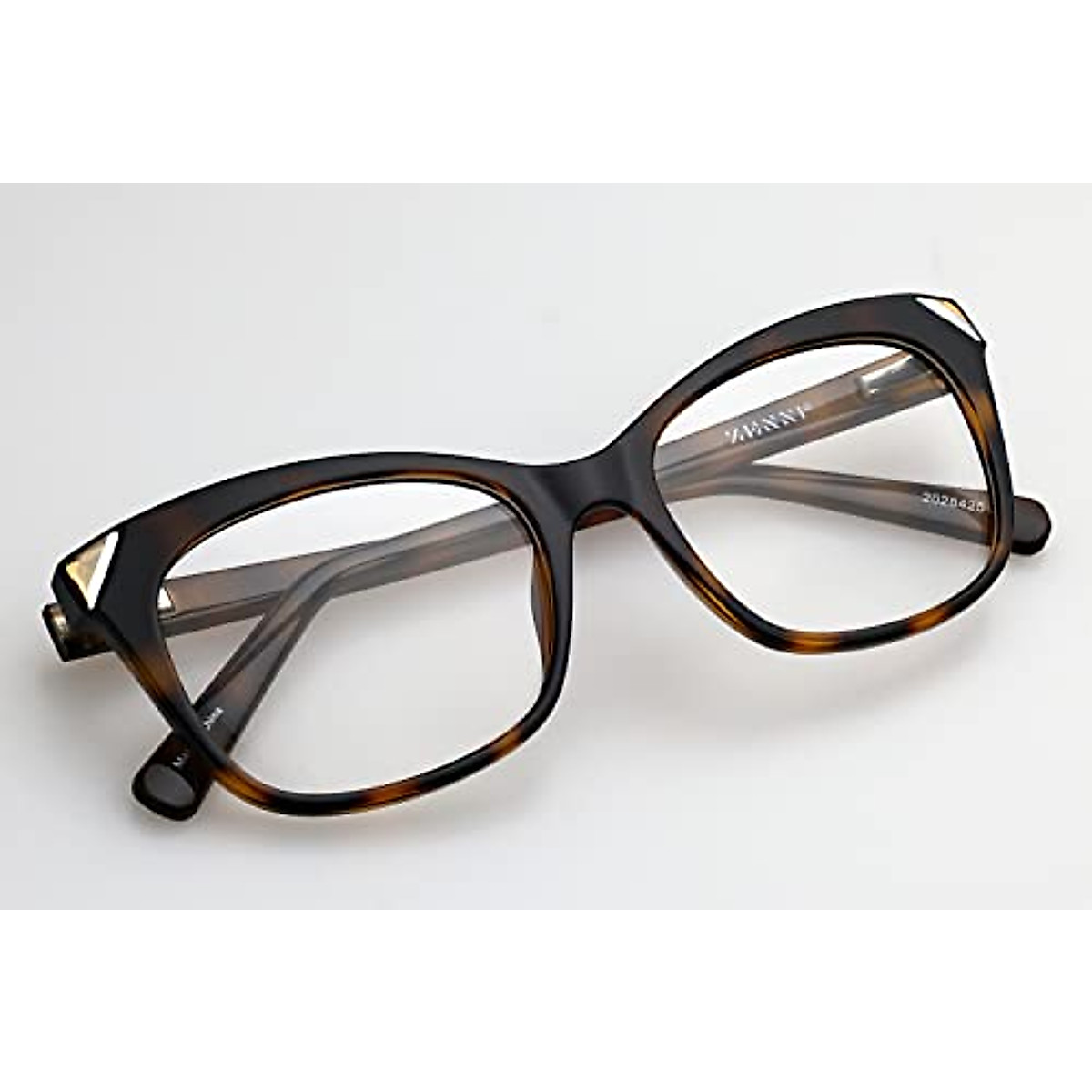 ZENNI Blue Light Blocking Reading Glasses for Women Stylish Cat-Eye Frame smaller lenses Tortoiseshell TR90 Light Eyewear +2.50 Magnification