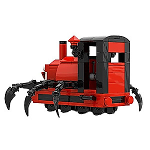 217 Pieces Charles Spider Train Building Toy Set for Kids, Boys, Girls; Horror Game Chooo Chooo Charles Toys Spider Train Figure Model Animal Building Kit, Creative Desktop Decorations Birthday Gift