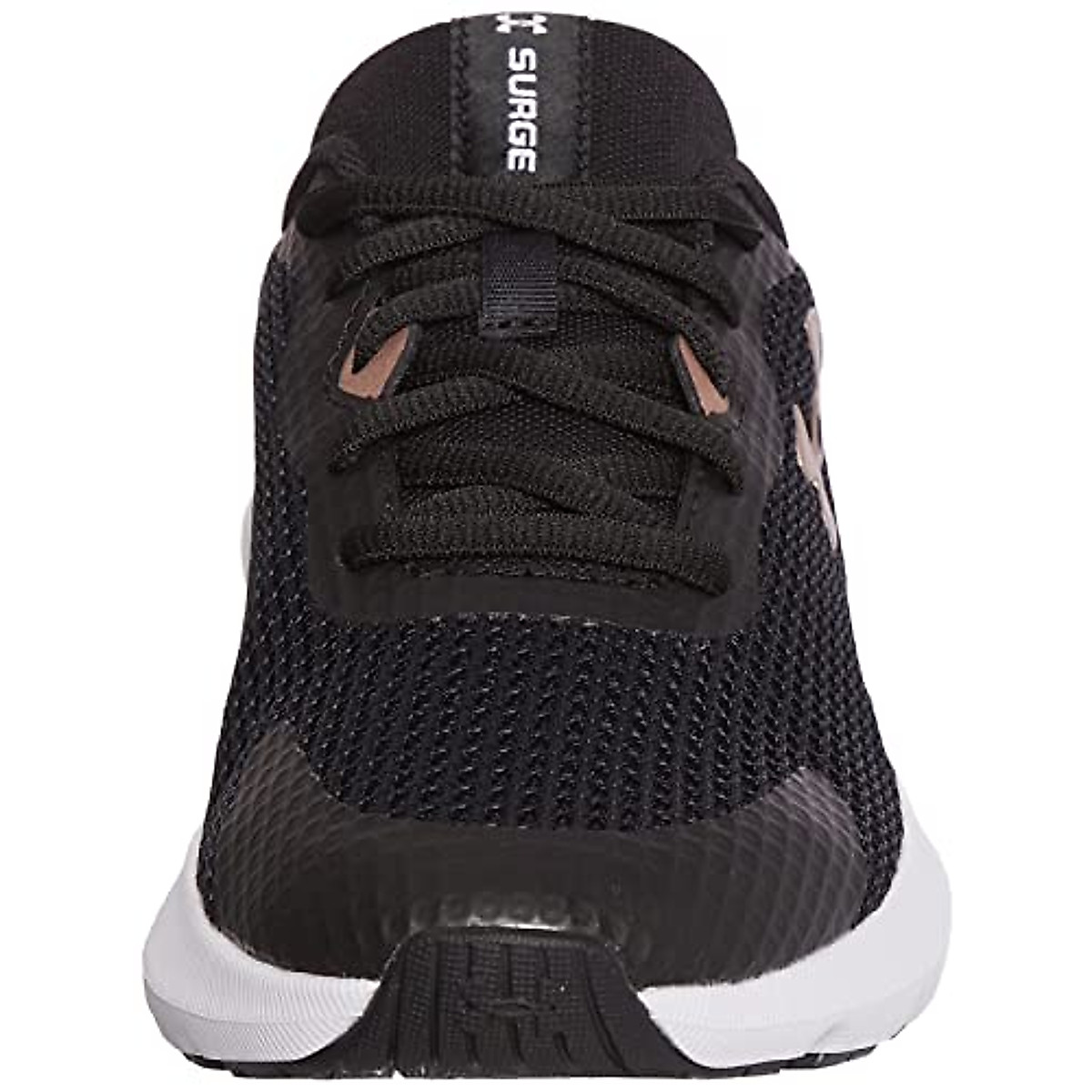 Under Armour Women's Surge 3 Sneaker, Black, 7.5