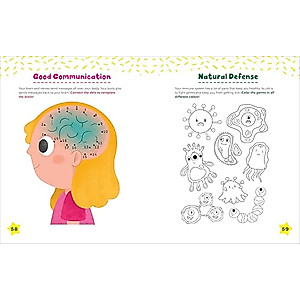 Human Body Preschool Activity Book: Hands-On Learning with Mazes, Coloring, and More!