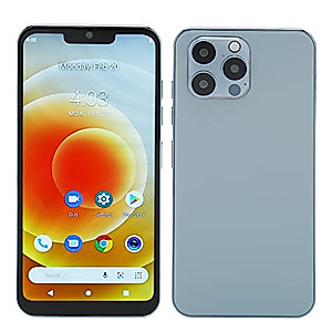 Dpofirs i13Pro Max 4G Smartphone for Android, 6.1 Inch IPS HD Screen Mobile Phone, 4GB+64GB Dual SIM Unlocked Cellphone, 5G Dual Band WiFi, 32MP+8MP Camera, Face ID, Fingerprint,4000mAh