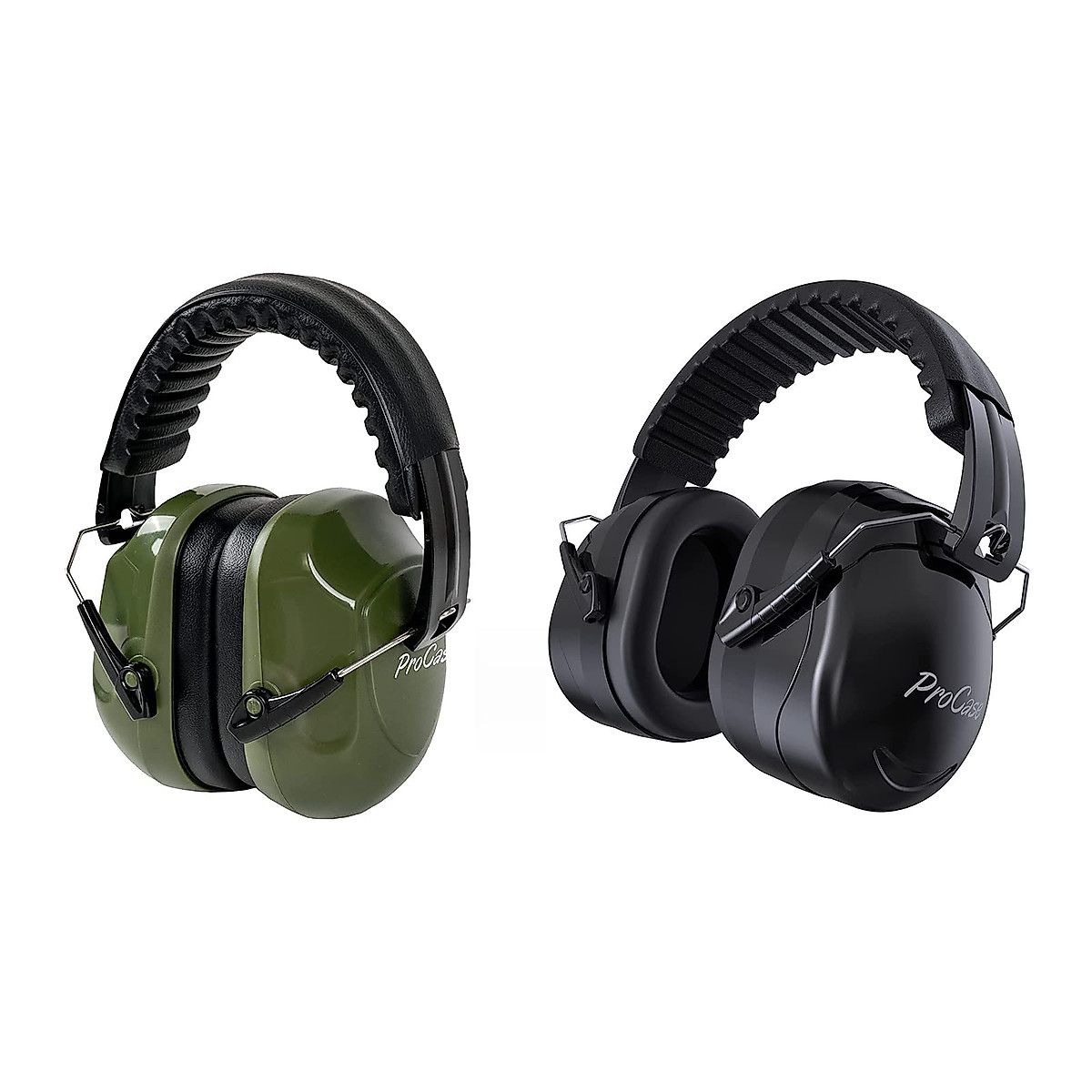 ProCase Noise Reduction Safety Ear Muffs Bundle with Hearing Protection Earmuffs Ear Defenders