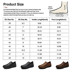 Men Casual Slip On Loafers, Mens Comfortable Moccasin Shoes for Walking and Driving, Soft Daily Sneaker, Mocasines para Hombre Light Brown
