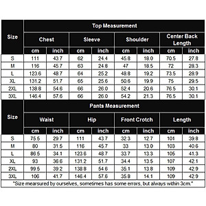 COOFANDY Mens Matching Shirt and Pants Set Long Sleeve Button Up Shirts Ribbed Pants with Pockets Lounge Tracksuits