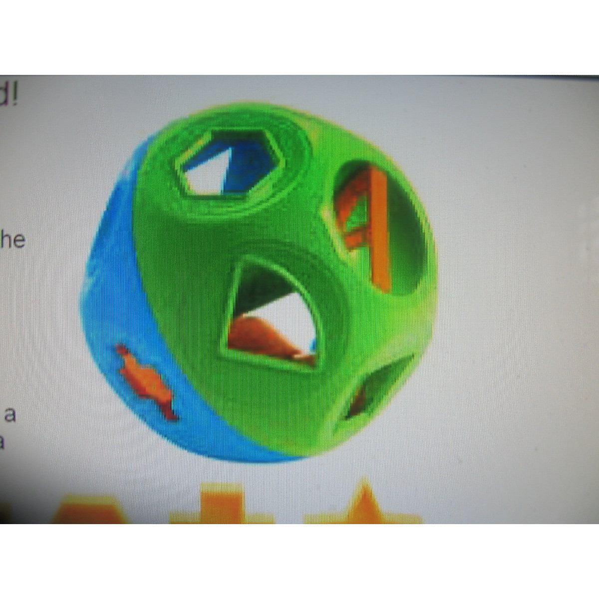 Shape O Ball Toy By Tupperware