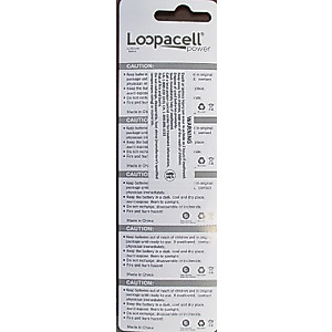 100 Pack LOOPACELL LR44 AG13 357 L1154 A76 Button-Cell Batteries