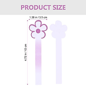 VILLCASE 400pcs Perfume Test Strips, Flower Shaped Fragrance Paper Strips, Disposable Essential Oils Paper Test Strips for Diffuser Fragrance Testing Scents