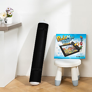 Lavievert Jigsaw Puzzle Mat Roll Up, Portable Puzzle Board Puzzle Storage Puzzle Saver, Environmental Friendly Material, Store Jigsaw Puzzles Up to 1500 Pieces