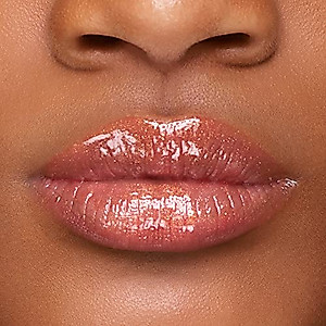 Shiseido Shimmer GelGloss, Daidai Orange 06 - High-Shine Lip Gloss for Mirror-Like Crystalline Finish - 12-Hour Hydration - Weightless & Non-Sticky