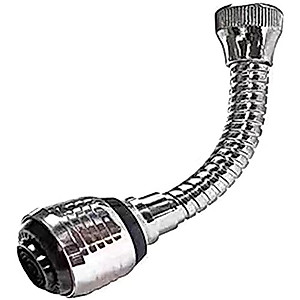 Faucet Extension Tubes,360° Water Swivel Faucet,Splash-Proof Faucet, Adjustable Tube Bathroom Extension Water Tap ​Kitchen Accessories