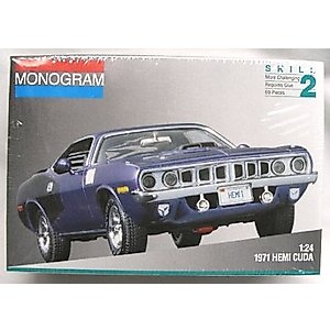 Plastic Model Kit-'71 Plymouth Hemi 'Cuda Hardtop 1:25