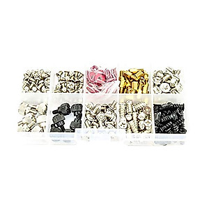 228PCS for Computer Screws Nuts Kit Multi-Purpose Screws Nuts Kit for Store Mall Studio Home - (Size: 12.5x6.5cm/ Picture 1) SCRW-138036