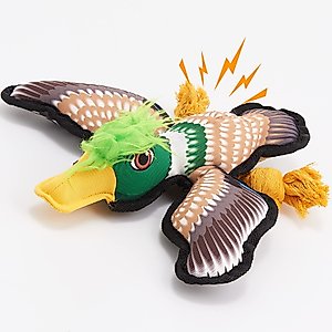 Yzmewael Dog Squeak Toys Stuffed Plush Dog Toys, Crinkle Pet Teething Chew Toys for Puppy, Small, Medium and Large Dogs
