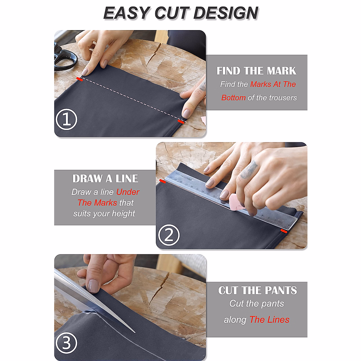 Rammus 28"/30"/32"/34" Women's Yoga Dress Pants Stretch Work Business Casual Slacks for Women Bootcut Office Trousers Dark Khaki XL