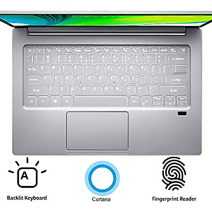 Acer Swift 3 14" FHD (1920x1080) IPS Laptop | AMD Ryzen 7 5700U 8-Core | AMD Radeon Graphics | Backlit Keyboard | Fingerprint | USB-C | WiFi 6 | HDMI 2.0 | 8GB LPDDR4 1TB SSD | Win10 Pro, SF314