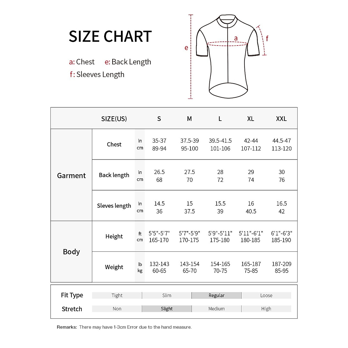 BERGRISAR Men's Basic Cycling Jerseys Short Sleeves Mountain Bike Bicycle Shirt Zipper Pockets Red Size XX-Large