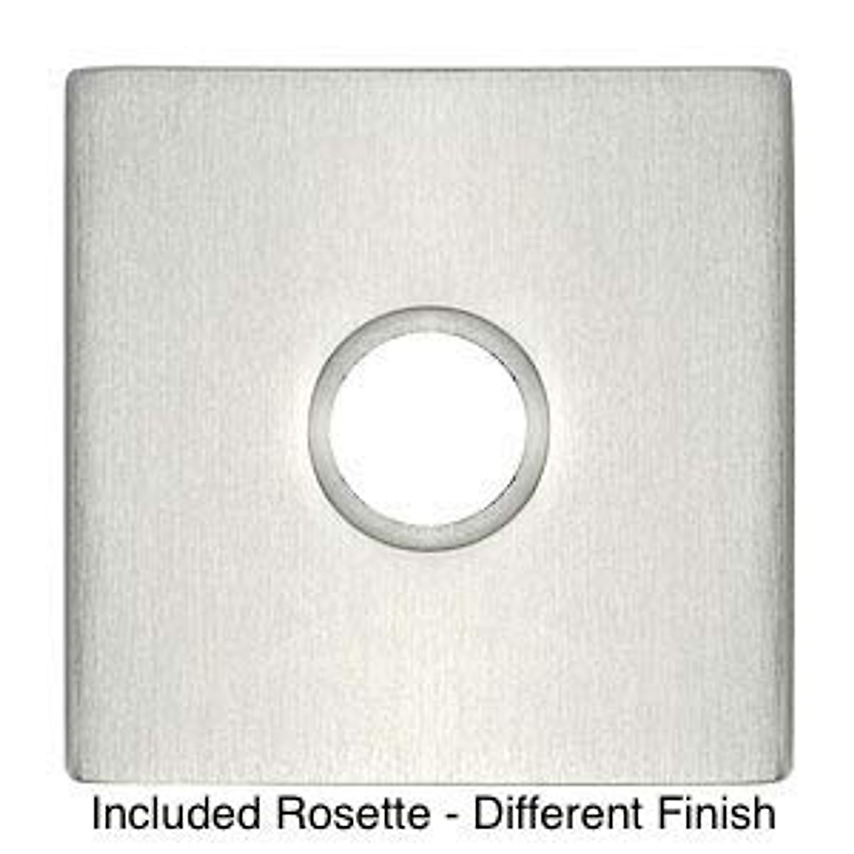 Emtek Transitional Brass Single Hook with Matching Finish Rosette - Choice of 7 Finishes - 290910US26 - Square (10) - Polished Chrome (US26)