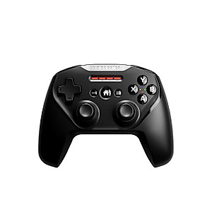 SteelSeries Nimbus+ Bluetooth Mobile Gaming Controller with iPhone Mount - 50+ Hour Battery Life - Made for iOS, iPadOS, tvOS (Renewed)