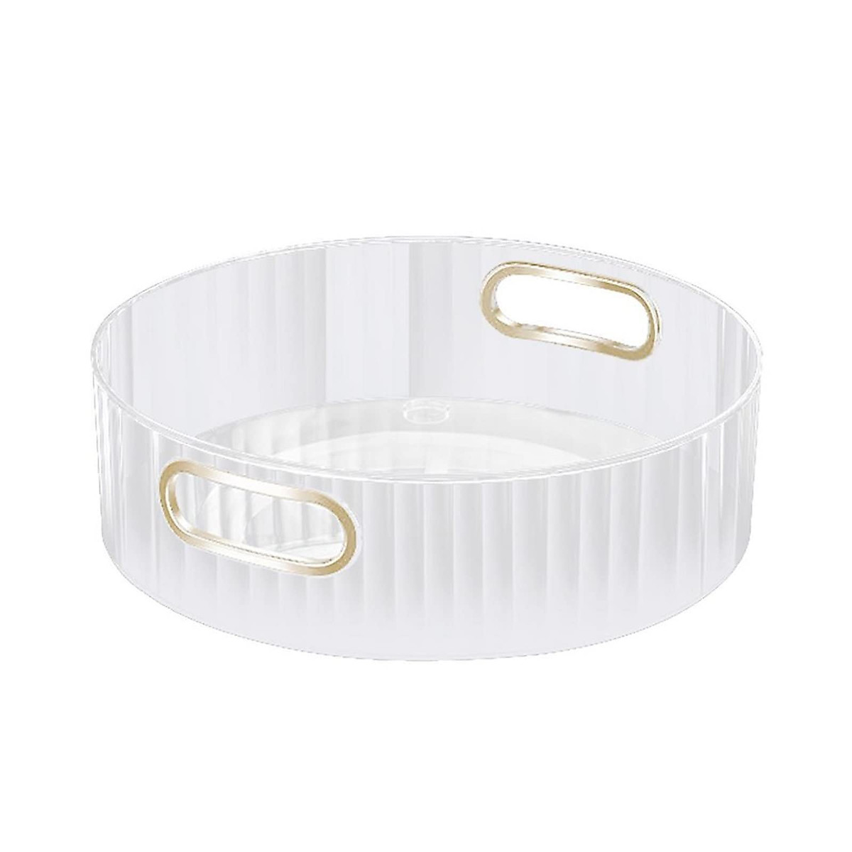 KRAZI Turntable Storage Box Spice Rack Organizer for Cabinet Fully Rotating Multi-Function Organizer Kitchen Bathroom Pantry Fridge