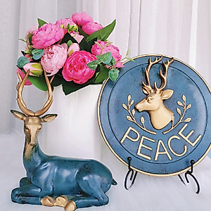 BOMJJOR 3 Pack Peonies Artificial Flowers Silk Peony Arrangement Bouquet for Wedding Centerpiece Garden Party Home Decor Vlog Fake Peonies Pink