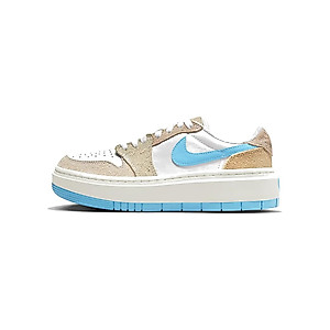 W AIR Jordan 1 Elevate Low SE - Size 5.5 US - White/Sanddrift/Baltic Blue
