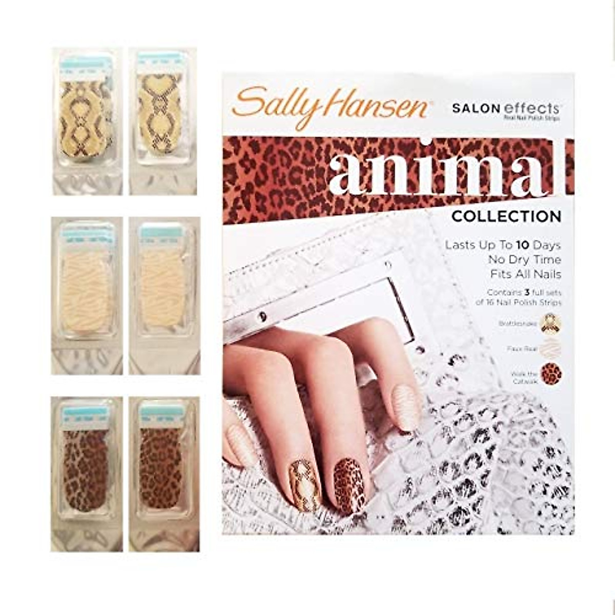 Sally Hansen Salon Effects Nail Polish Strips - Animal Collection