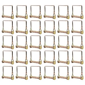 AuInn 5/16 Inch x 2-1/4 Inch Shaft Locking Pin Wire Lock Pin Tractor Hitch Pin (30)