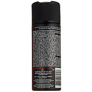 Playboy Male Body Spray, Vegas Scent, 4 oz., Long Lasting Body Spray for Men from Playboy, Scents of Musk, Amber, Vanilla