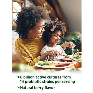 Probiotic Chewable for Men and Women | 6 Billion CFU | 60 Count | 14 Strains | Berry Flavor | Non-GMO & Gluten Free | by Nature's Truth