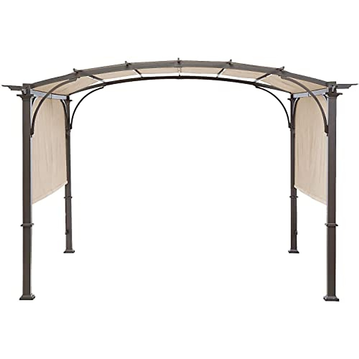 Universal Doubleton Steel Pergola Replacement Cover for Pergola Structures L-PG080PST, 85''x 208'' (Beige)