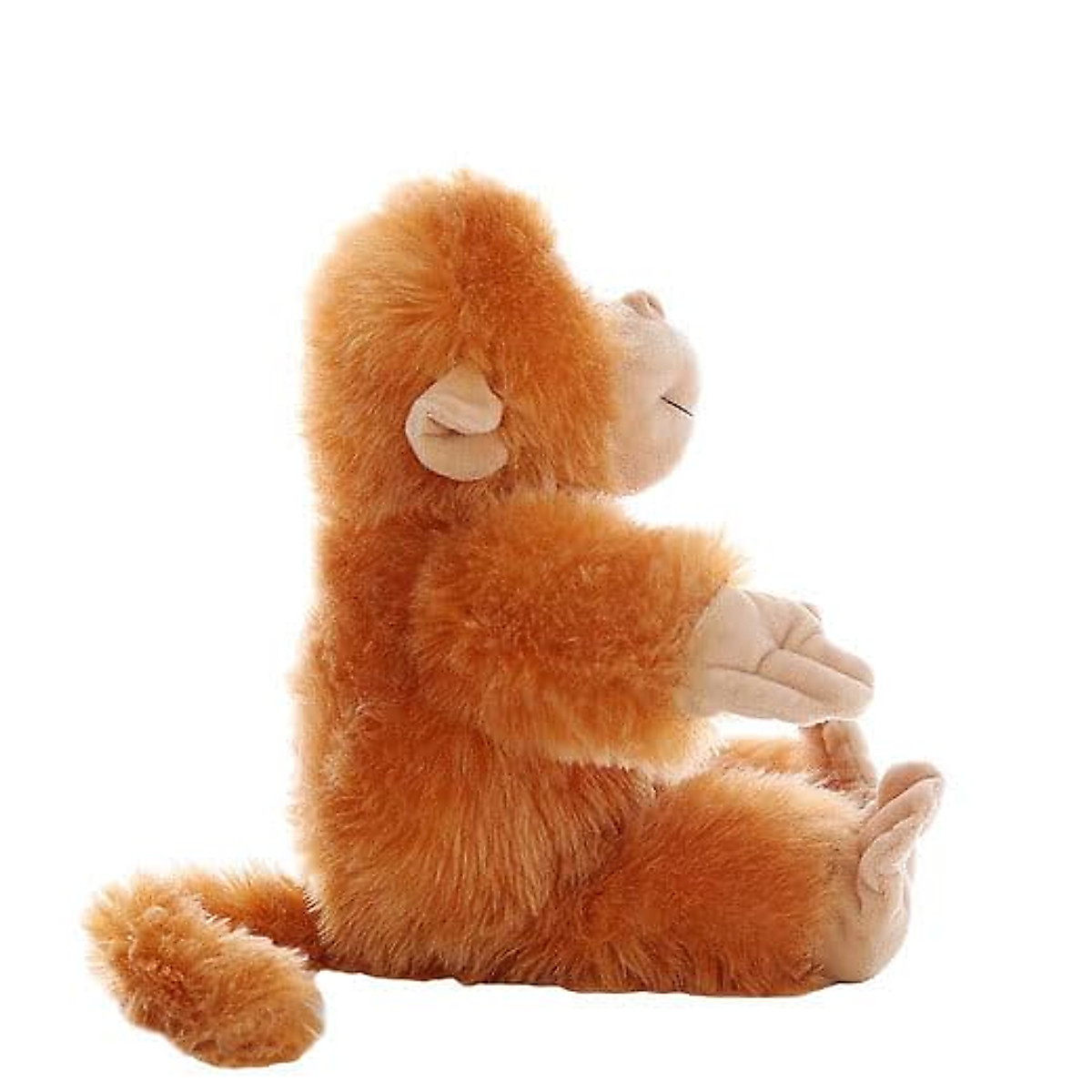 Cheeky Monkey Plush Toy Soft 8 Inch Stuffed Animal Monkey Cuddly Small Plush Toy for Kids Great Gift for Monkey Lovers Realistic Stuffed Monkey Plush for Play and Snuggling