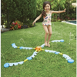 Little Tikes Dancing Sprinkler Fun Zone Outdoor Water Toys - Fun Summer Backyard Beach Game or Kids Pool Party Theme, Outside Toys, Outdoor Water Play for Kids Boys Girls Age 3+ Years