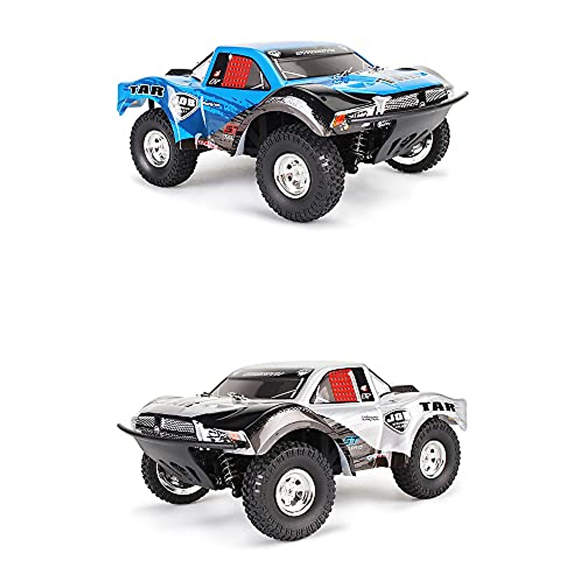 QAQQVQ Four-Wheel Drive Buggy Race 2.4GHz Aggressive Drift Car 1:22 Rechargeable Toy Car High Speed Mechanical Car Children's Remote Control Car Boy Girls Birthday Toy for Kids Gift