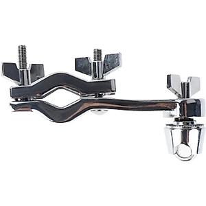 Jiayouy Cowbell Mounting Bracket with Steel Arm Rod Drum Set Holder Clamp Adjustable Mount for Percussion Cowbells, Jam Blocks, Tambourines