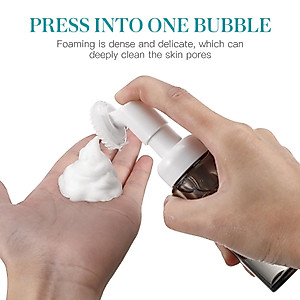 4pcs Foaming Soap Dispenser Small Facial Foaming Bottle Mini Mousse Foaming Soap Pump Container