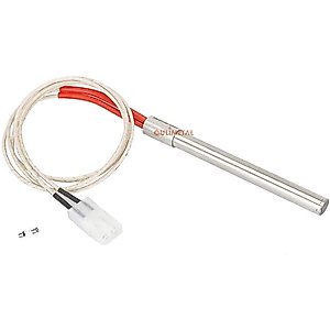 QuliMetal Grill Hot Rod Ignitor Kit Replacement Parts for Pit Boss Pellet Grills, Replacement Hot Rod/Grill Igniter - Durable Hot Rod Ignitor with Fuse