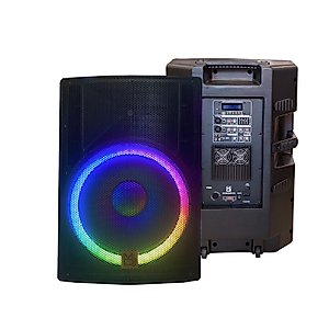 MR DJ SYNERGY18 18" 5500W Pro PA DJ Powered Active Bluetooth Speaker
